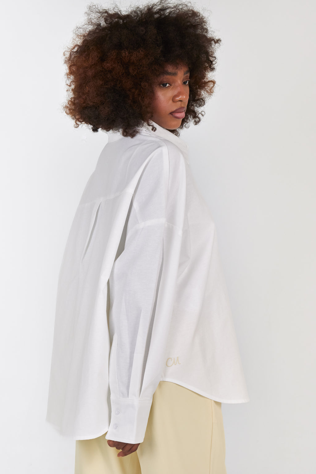 Chemise Ivy Blanc/Vanille – Classy Mastour